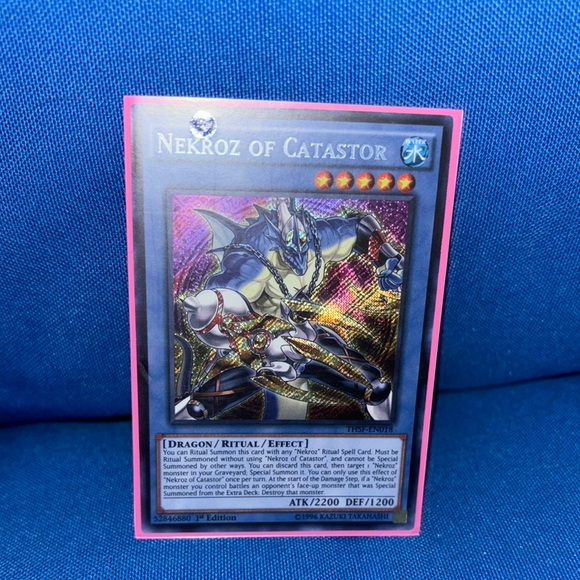 Yugioh | Toys | Yugioh Card Nekroz Of Catastor Card Water Type Monster ...